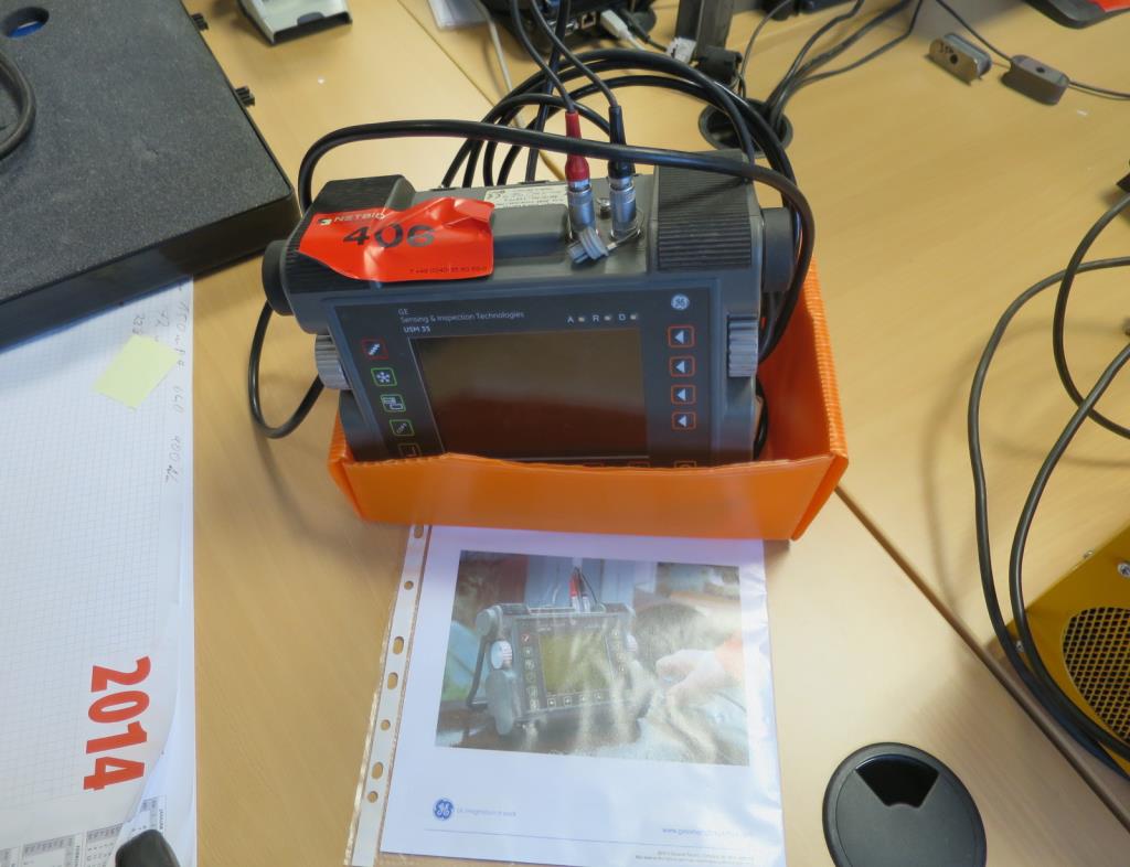 Ultraschall-Prüfgerät GE USM 35 gebraucht kaufen (Auktion #13031-406 ...