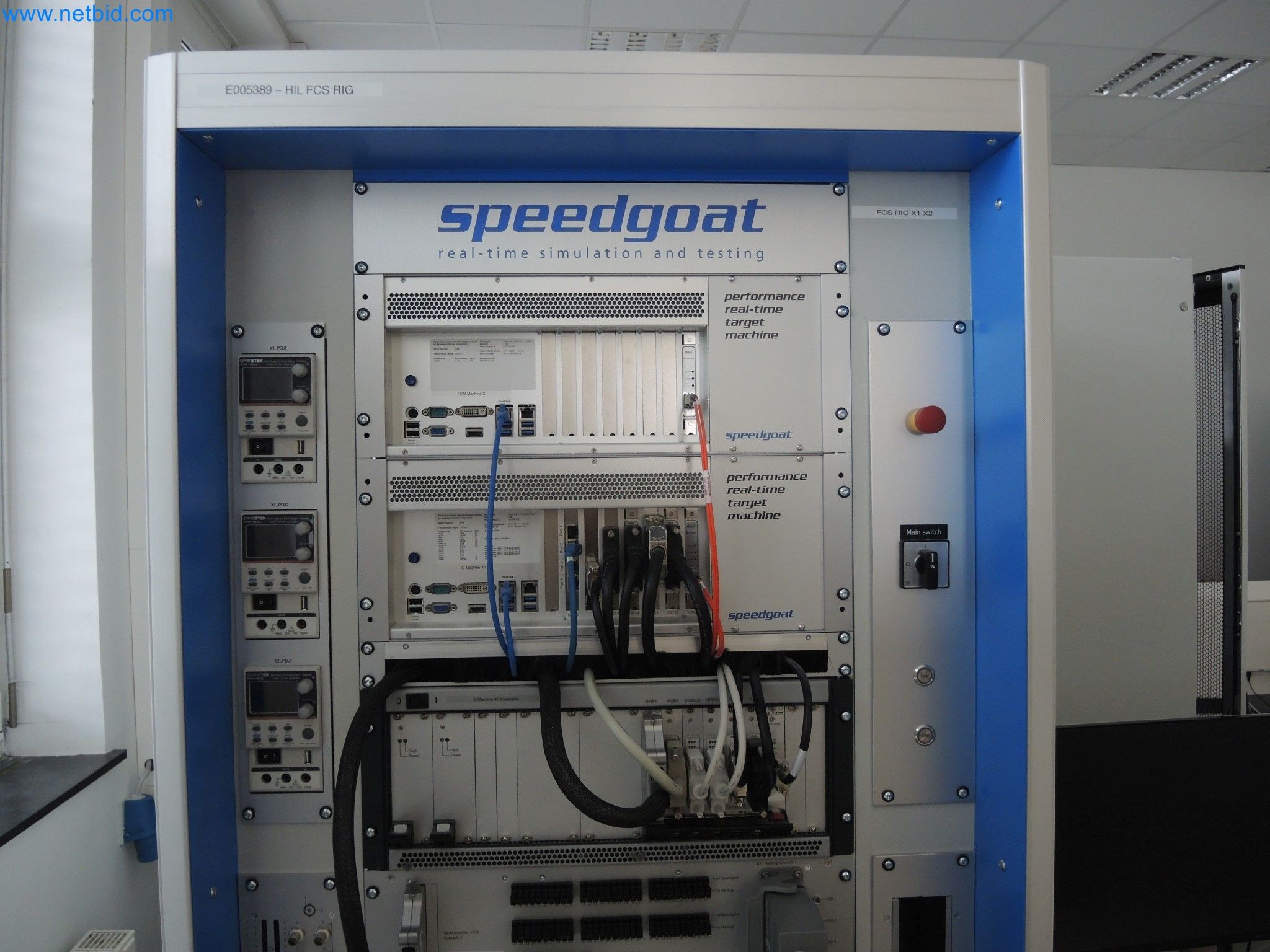 buy used HIL FCS Test Rig (E005389) Speedgoat Pegasus Flight Control ...