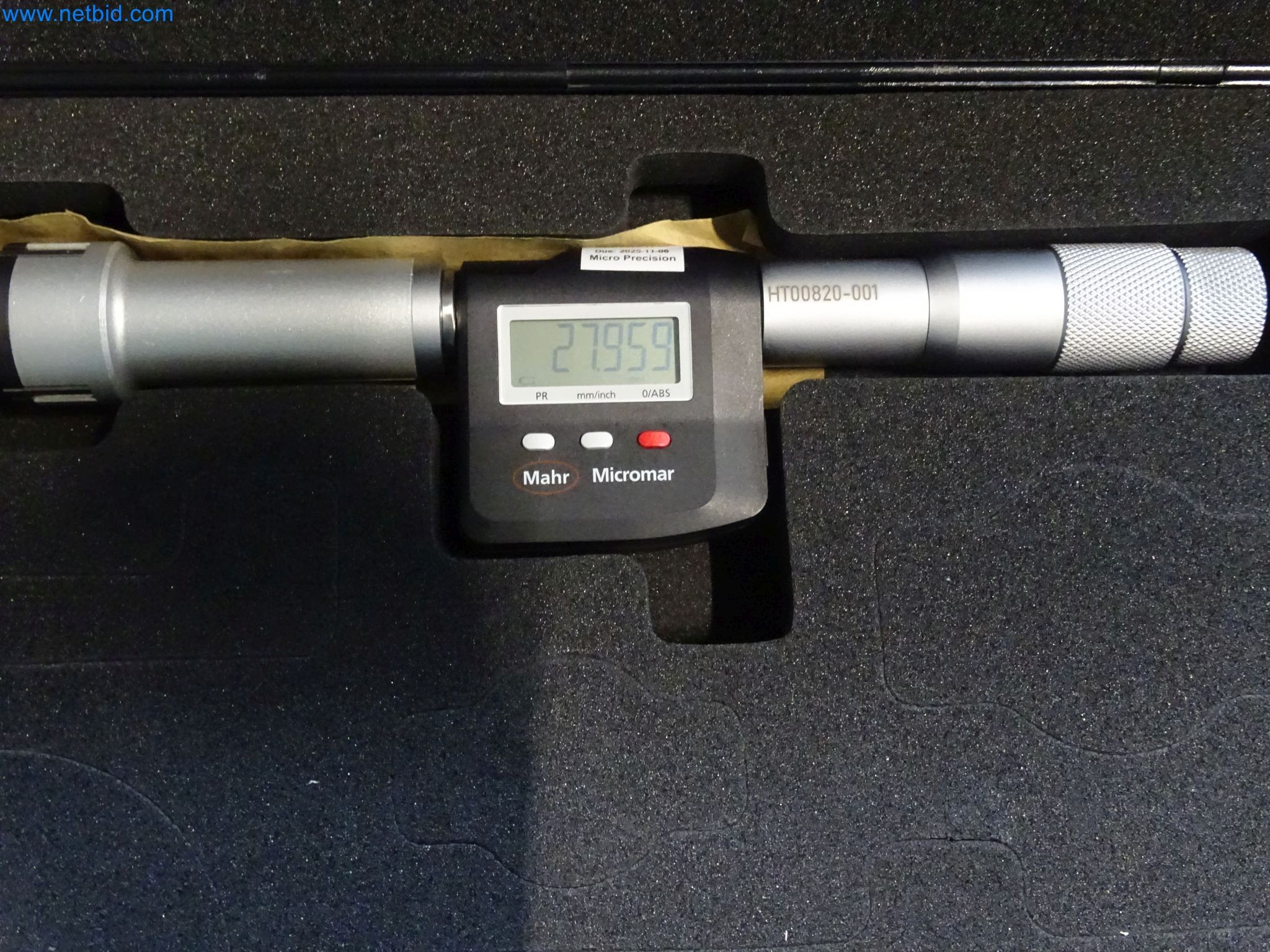 buy used Digital inside micrometer (HT00820-001) Mahr Micromar 44 EWR ...