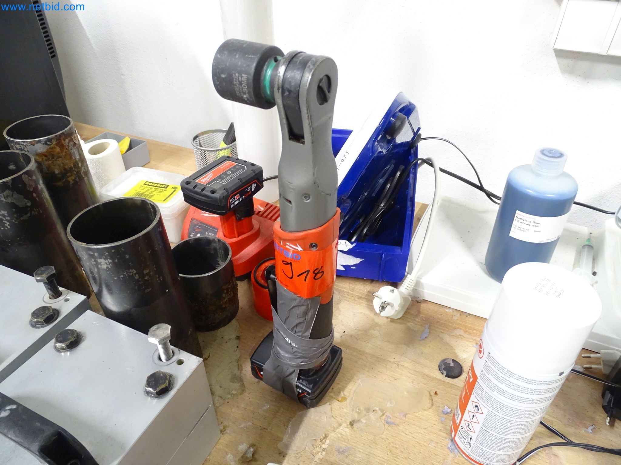 buy used Cordless angle screwdriver (housing defective) Milwaukee M12 ...