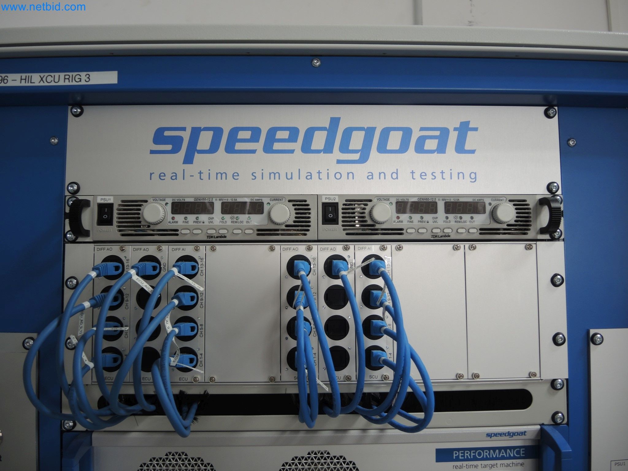 buy used HIL-XCU Test-Rig 3 (E005396) (knock down under reserve ...