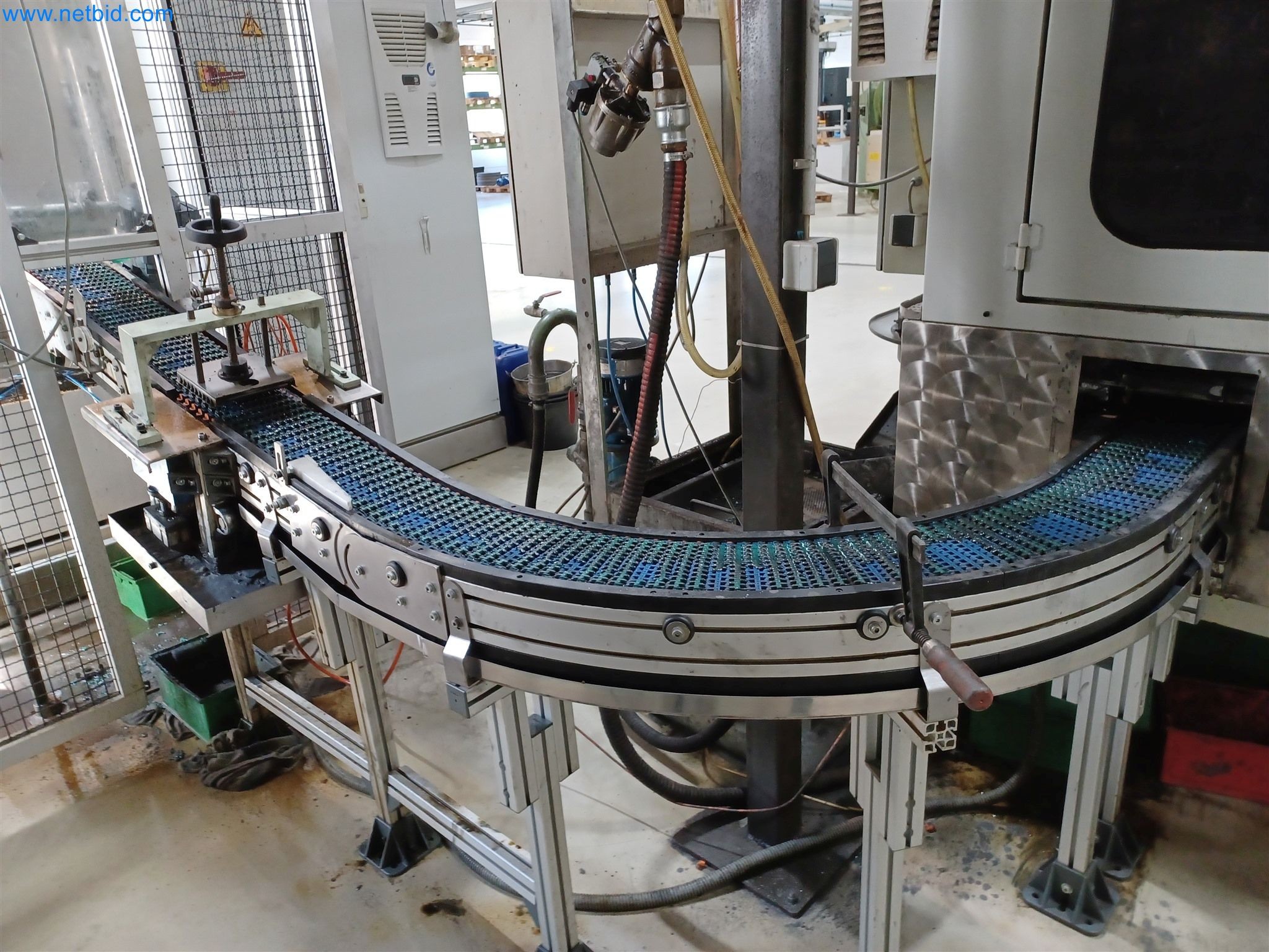 buy used Continuous surface deburring/brushing machine Wack (Trading ...