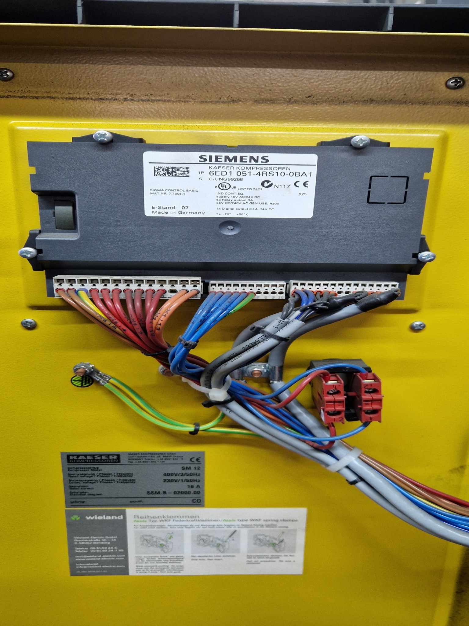 Compresor de tornillo A-K30 Kaeser SM 12 (Trading #18651-59) | Subastas ...