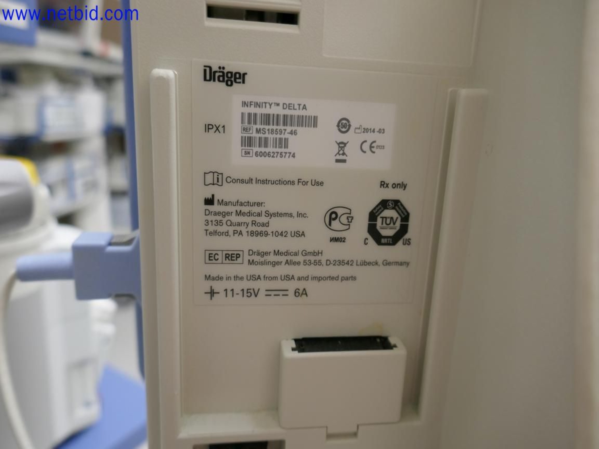 buy used Slatted treadmill Woodway PPS43 MED (Auction #18656-17 ...