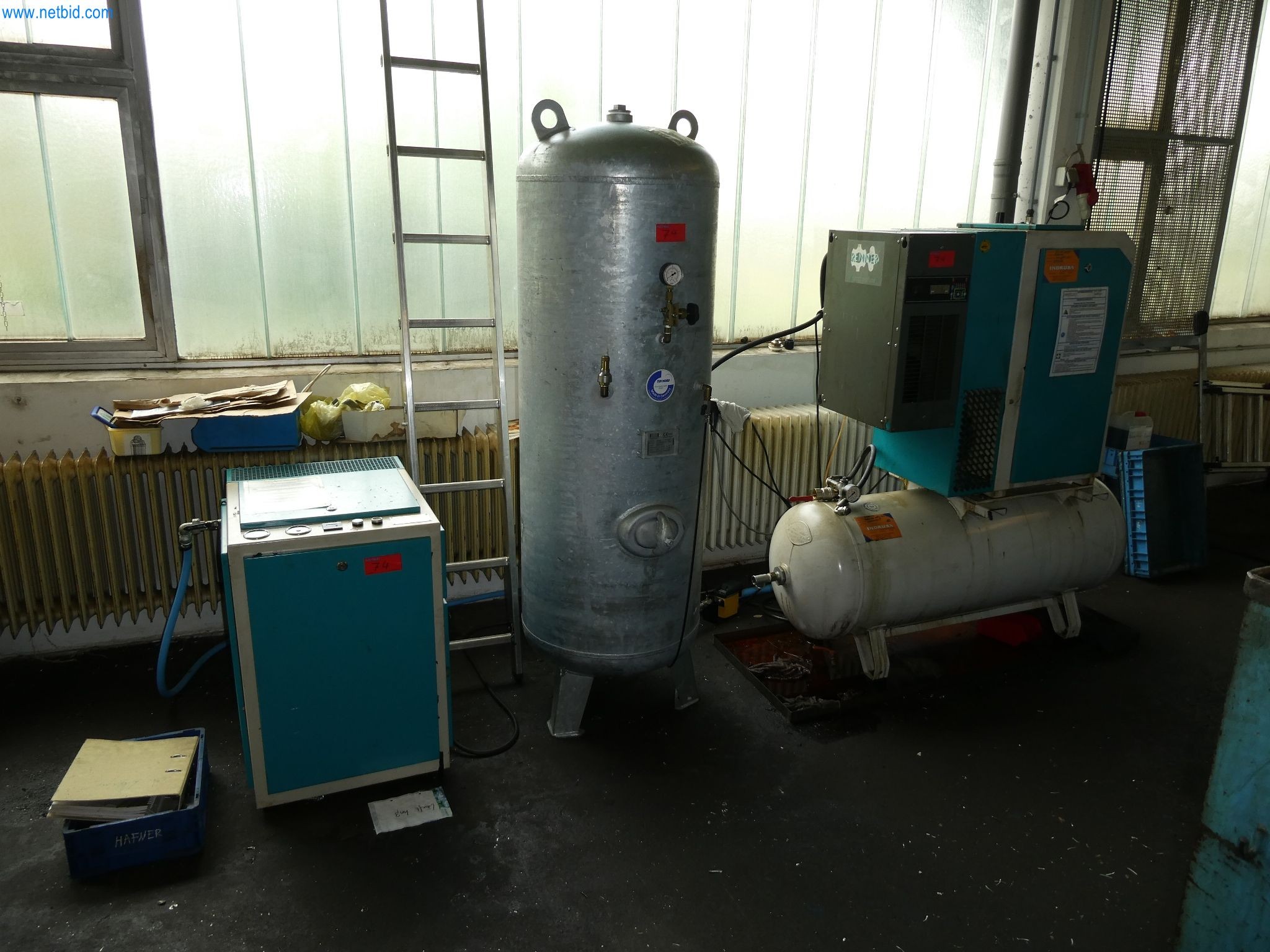 Compresor de tornillo Renner RSDK-Top 7,5 (Subasta #18805-74 ...