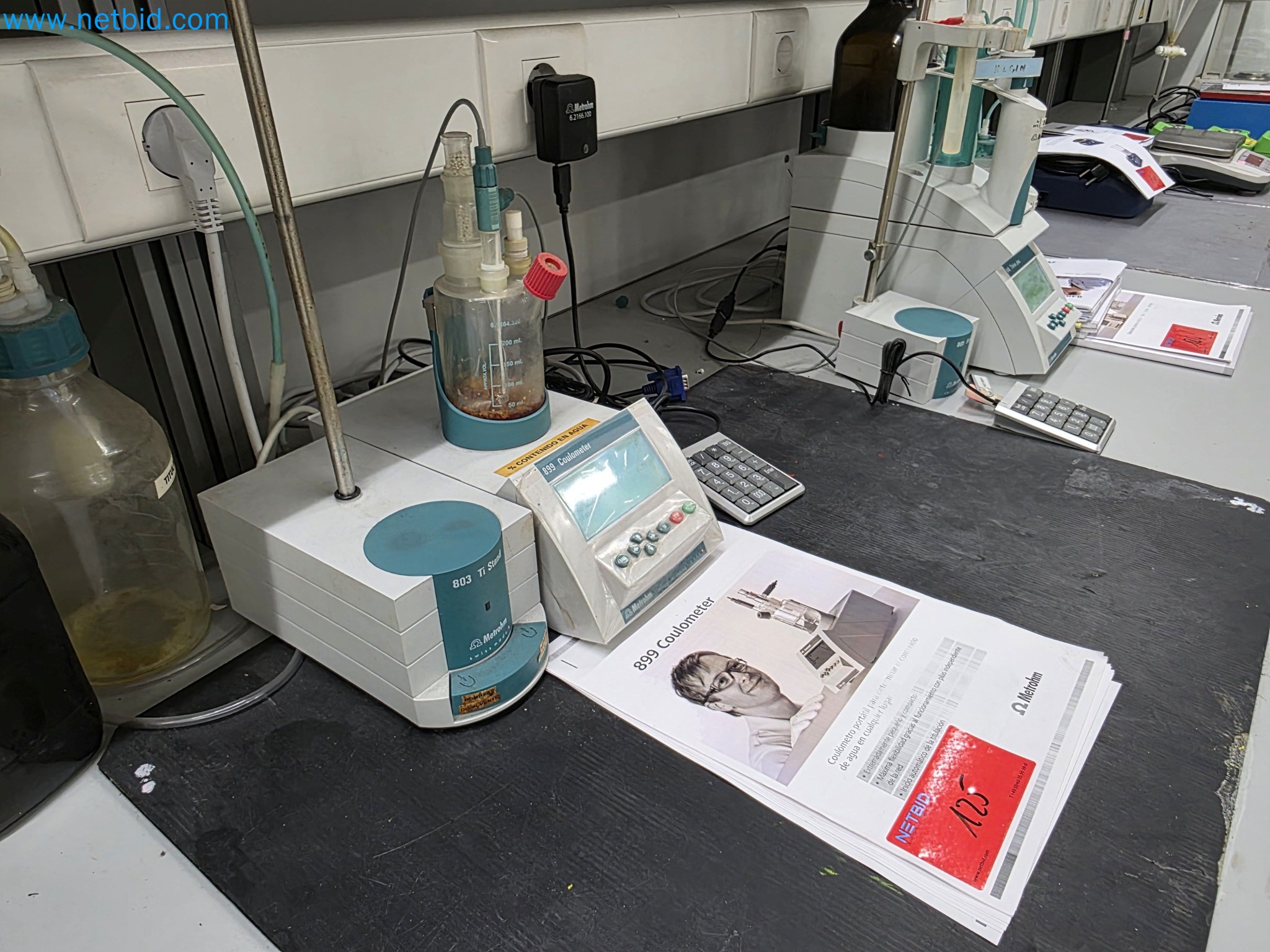 buy used Titrator used for coulometric water content determination ...