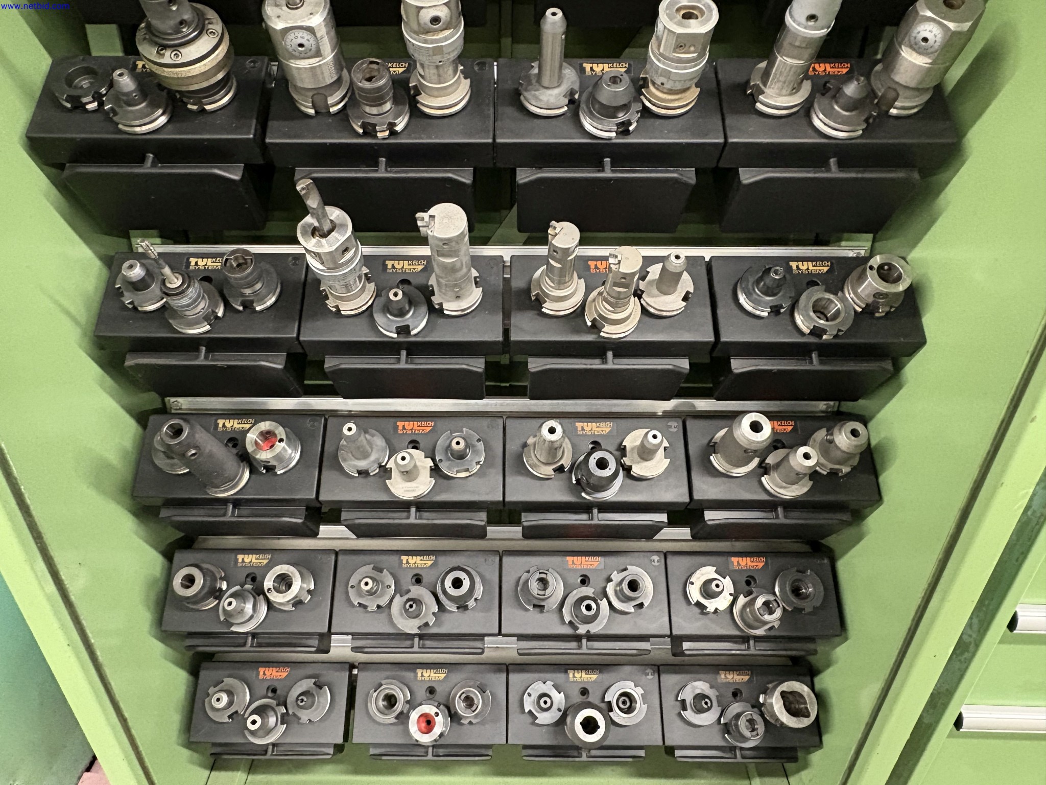 buy used Cabinet with SK40 Tool Holders and Tools Kaiser (Trading ...